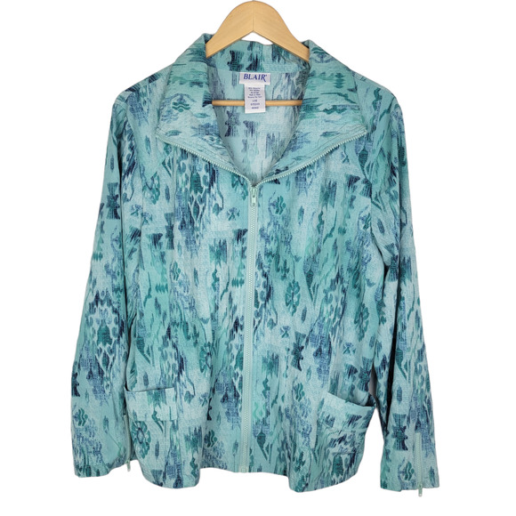 Blair | Jackets & Coats | Vintage Blair Full Zip Wind Breaker Jacket L ...